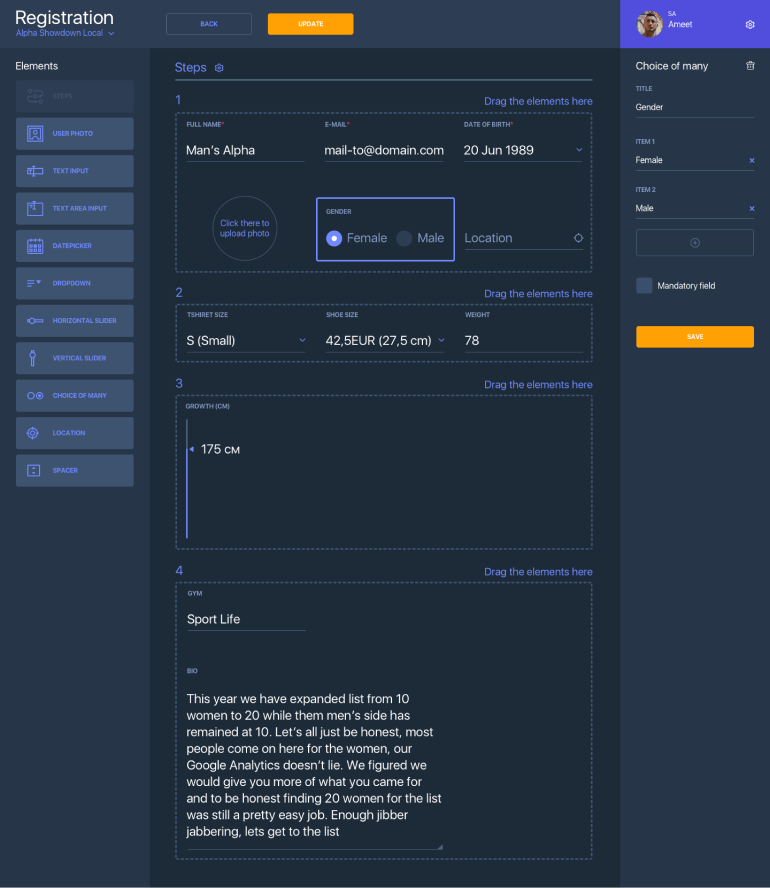 Wodify App Redesign Case Study: Workout App Design | Fireart Studio